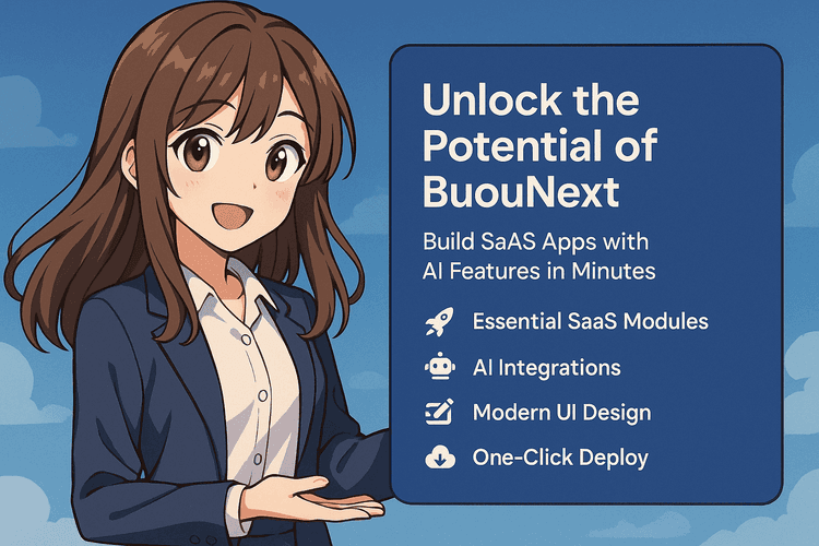 Unlock the Potential of BuouNext - Build Your MVP and Stunning Commercial UI Projects | BuouNext
